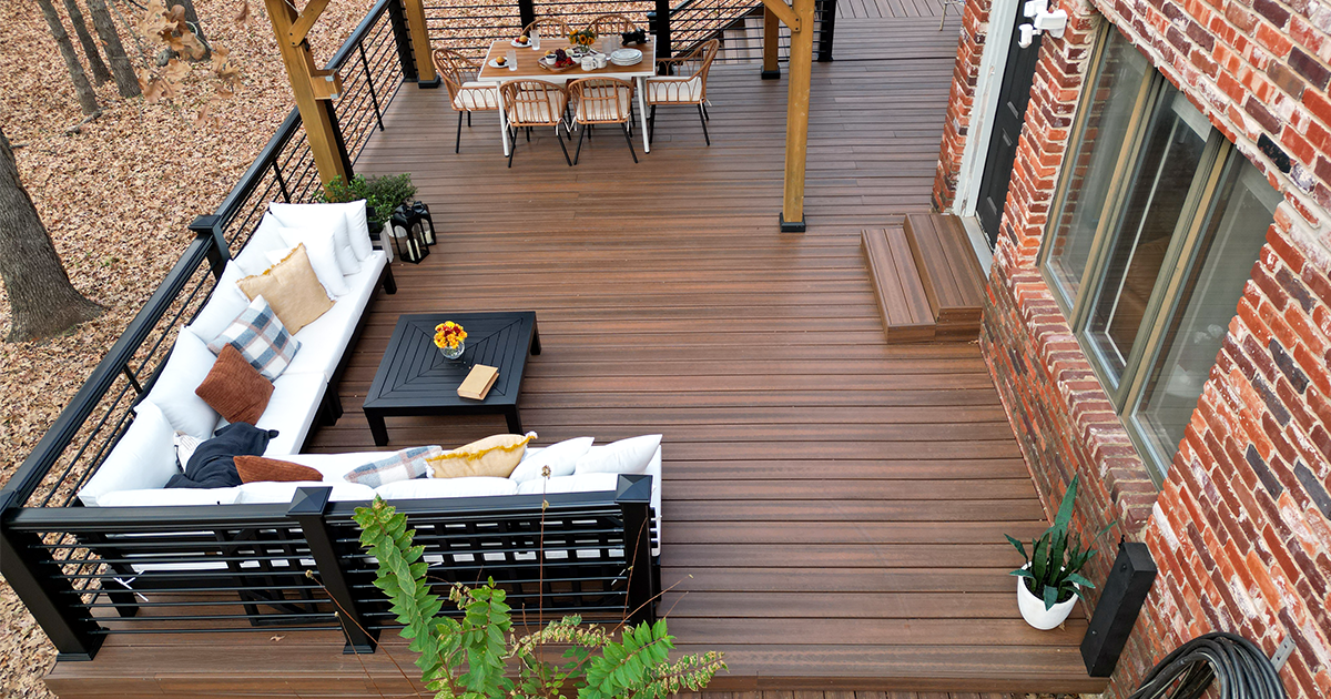 Decking and Railing Color Combinations - Envision Outdoor Living Products