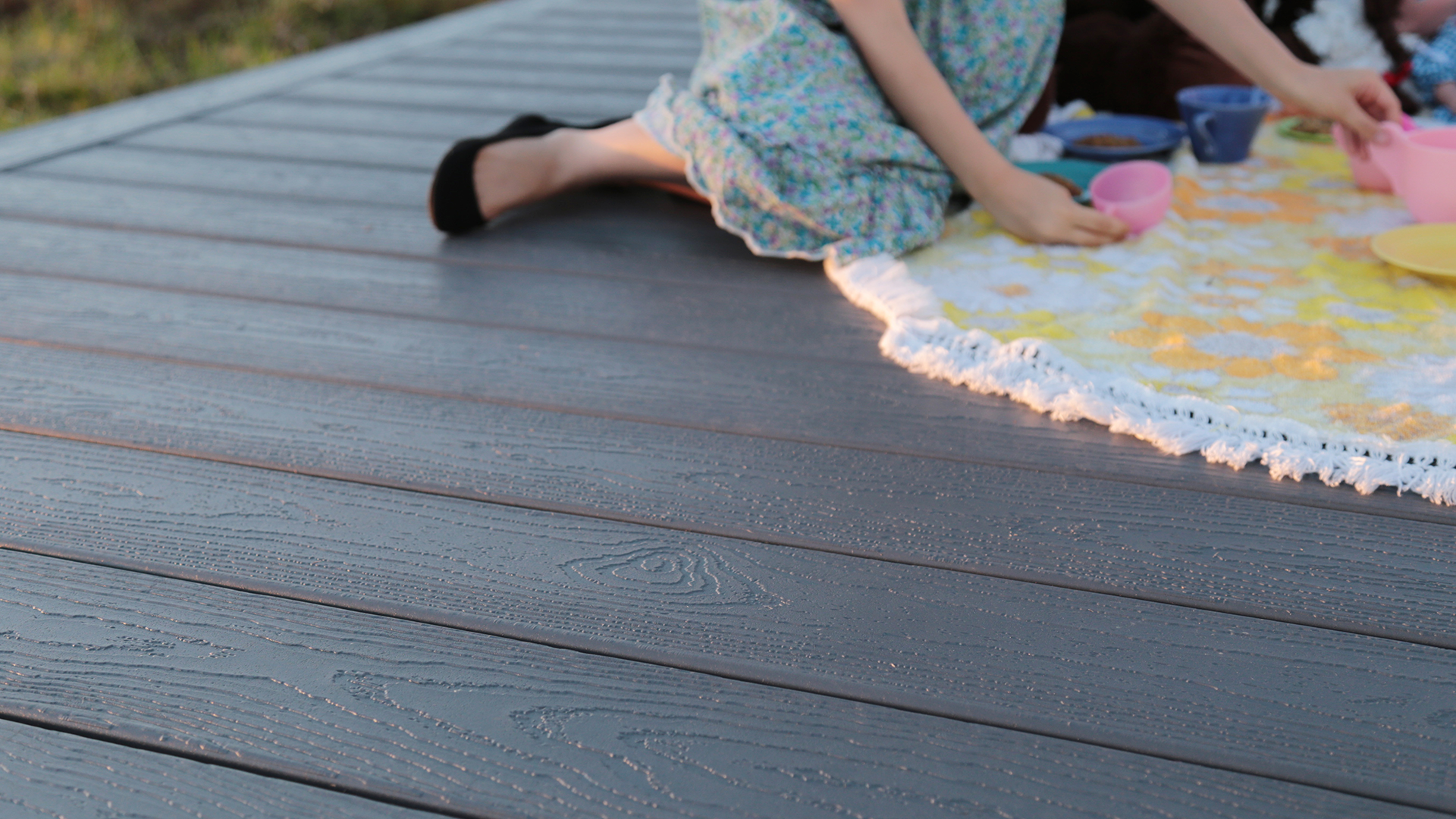 Grey Composite Deck Boards - Envision Outdoor Living Products